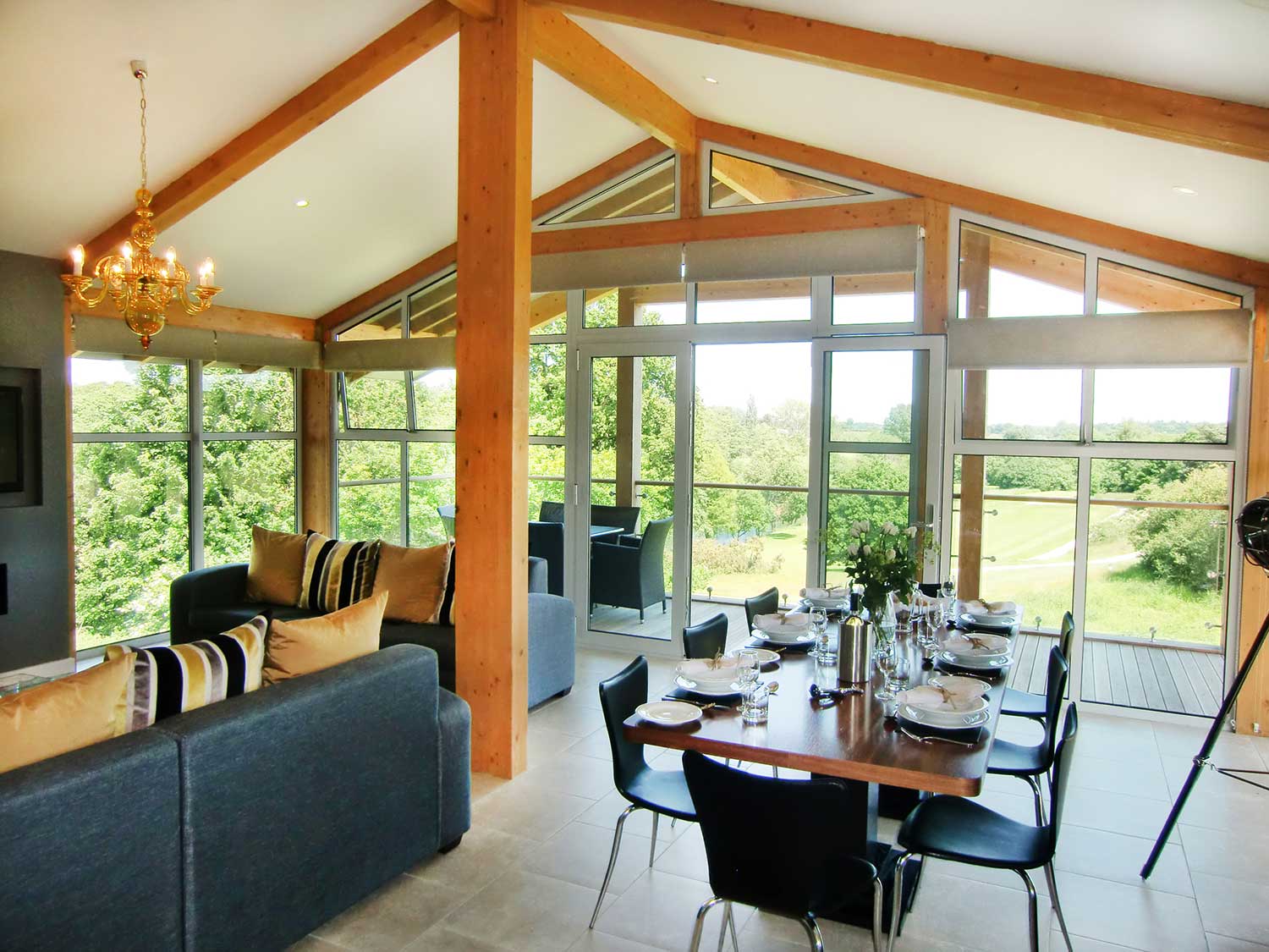 1-Bedroom Self-Catering Lodges - Apple Tree Lodges, Stoke by Nayland